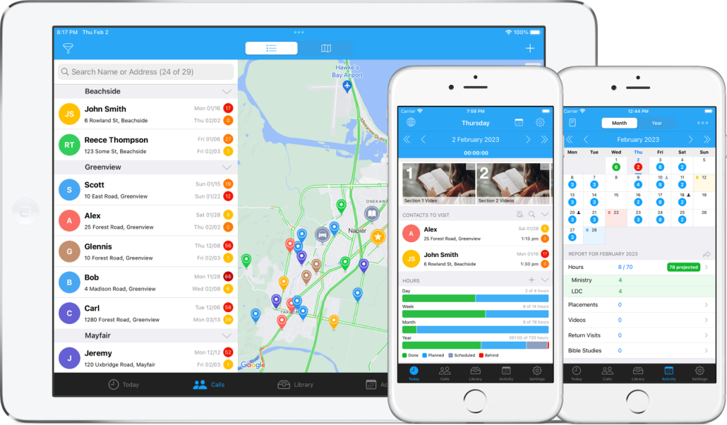 ServicePlanner :: Ministry & Field Service App